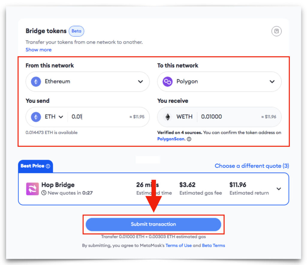 Web3ウォレットMetaMaskのSwap拡大とBridge機能を解説 - nakamublog